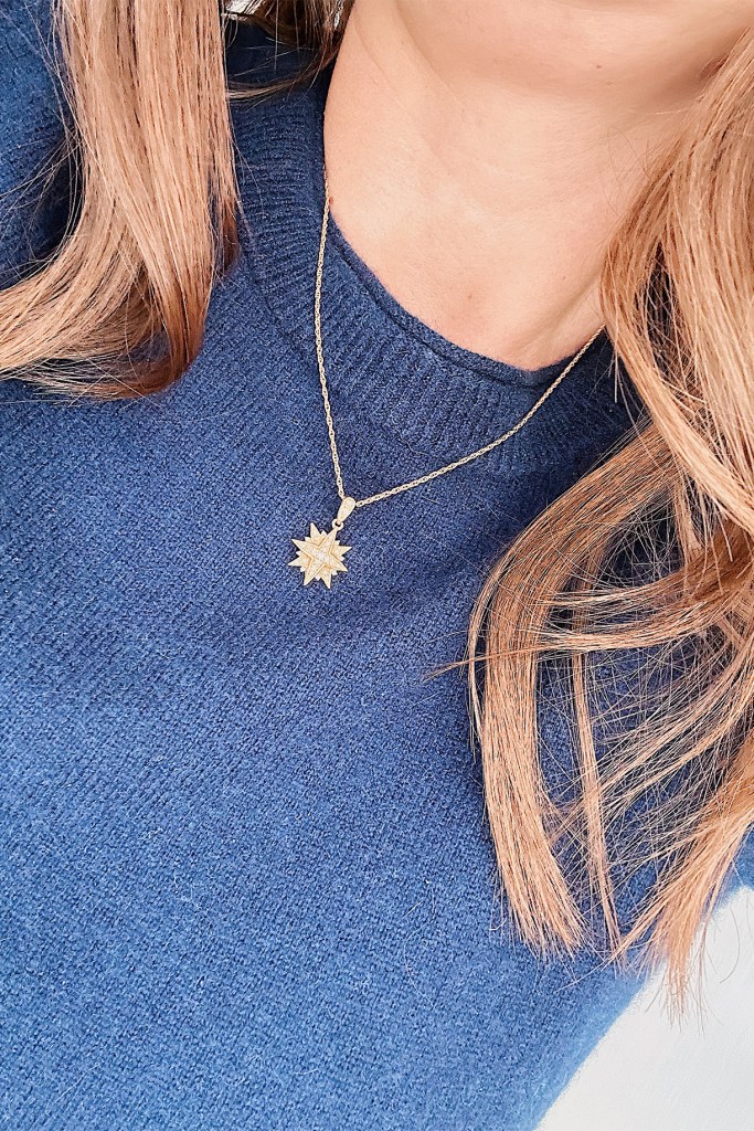 Vintage 14kt Gold Diamond Star Pendant – Jillian Bremer